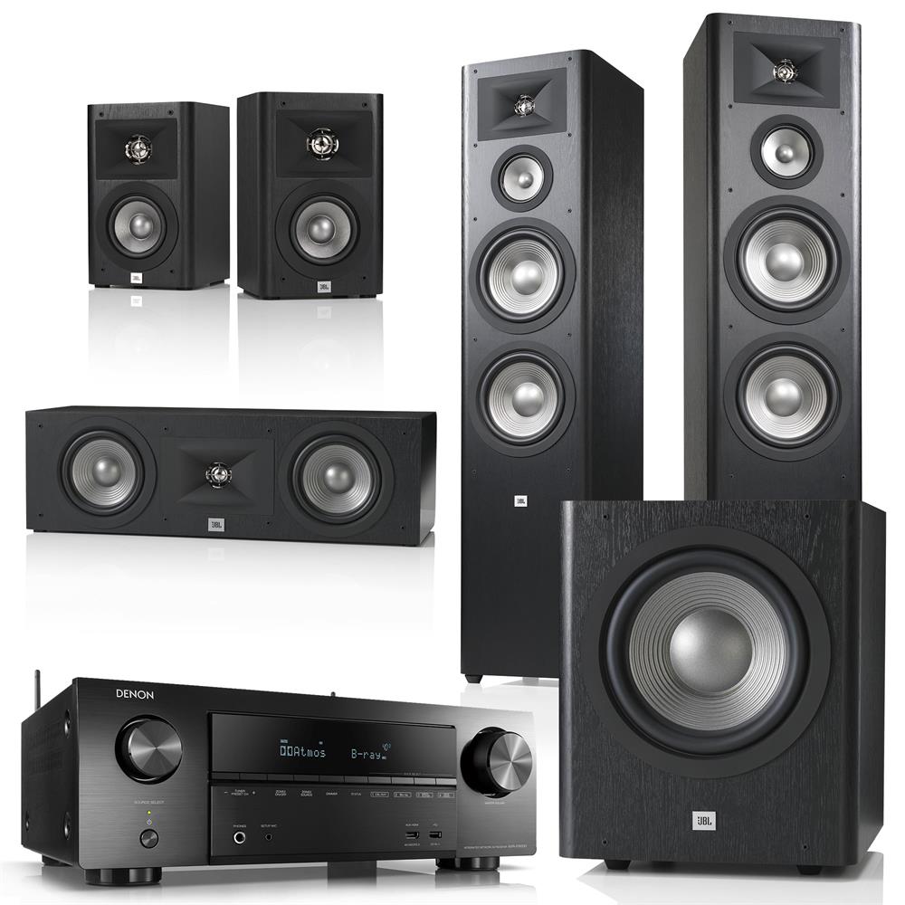 JBL Studio 290+220+235C+250P ve Denon AVR-X1600H 5.1 Ev Sinema Ses ...