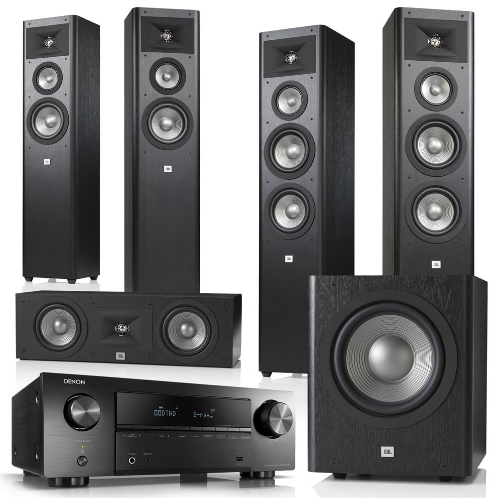 JBL Studio 280+270+235C+250P ve Denon AVR-X540H 5.1 Ev Sinema Ses ...