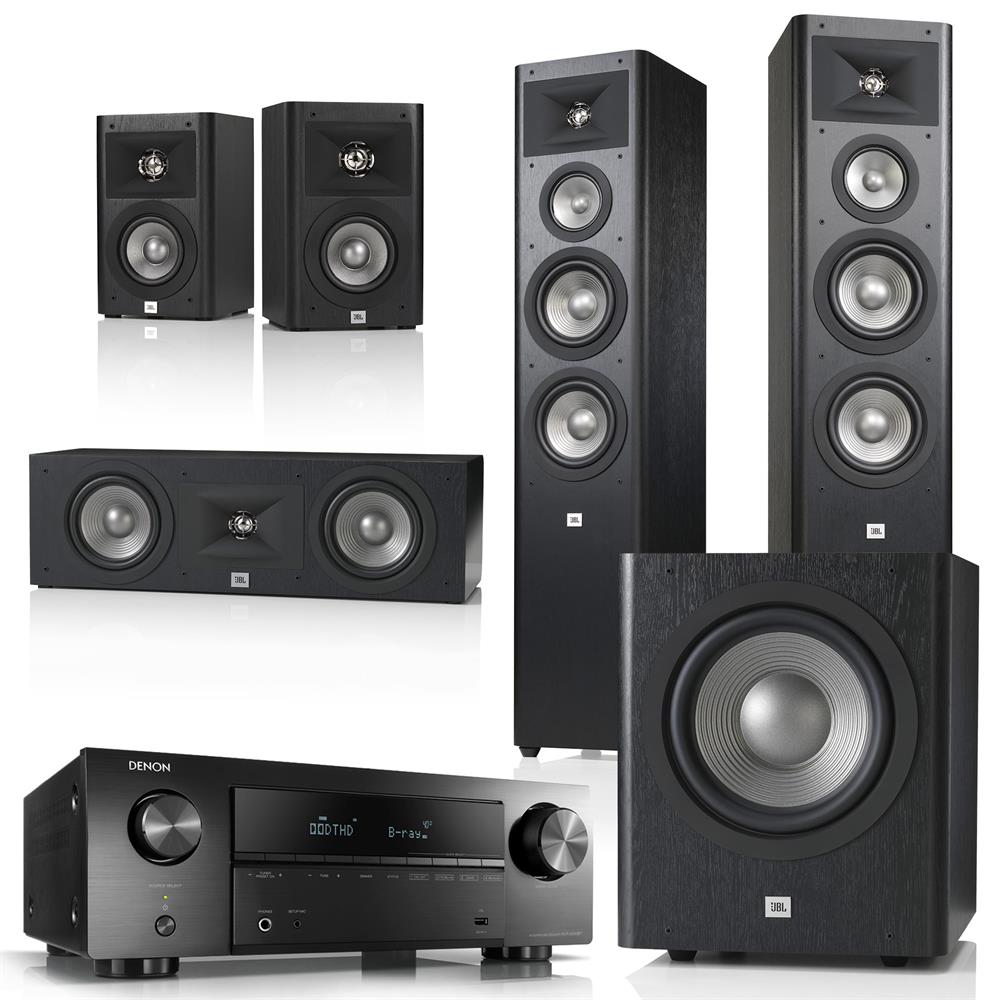 JBL Studio 280+220+235C+250P ve Denon AVR-X540H 5.1 Ev Sinema Ses ...