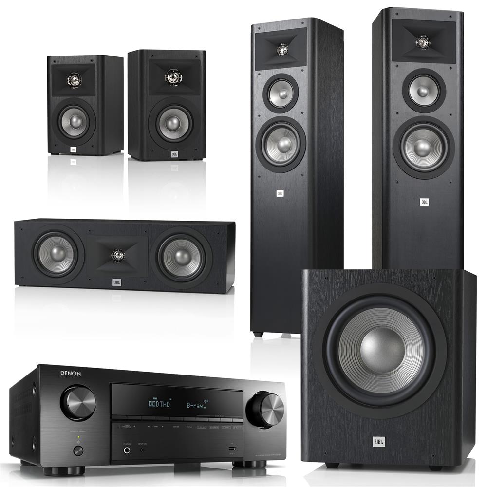 JBL Studio 270+220+235C+250P ve Denon AVR-X540H 5.1 Ev Sinema Ses ...