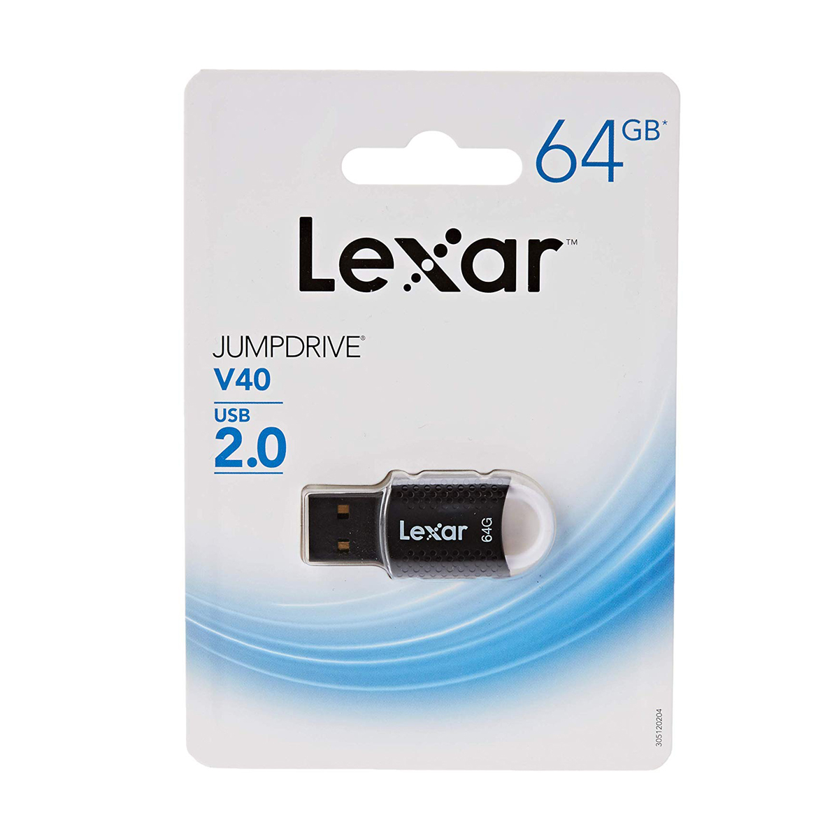 Lexar 64GB JumpDrive V40 Usb 2.0 Flash Drive