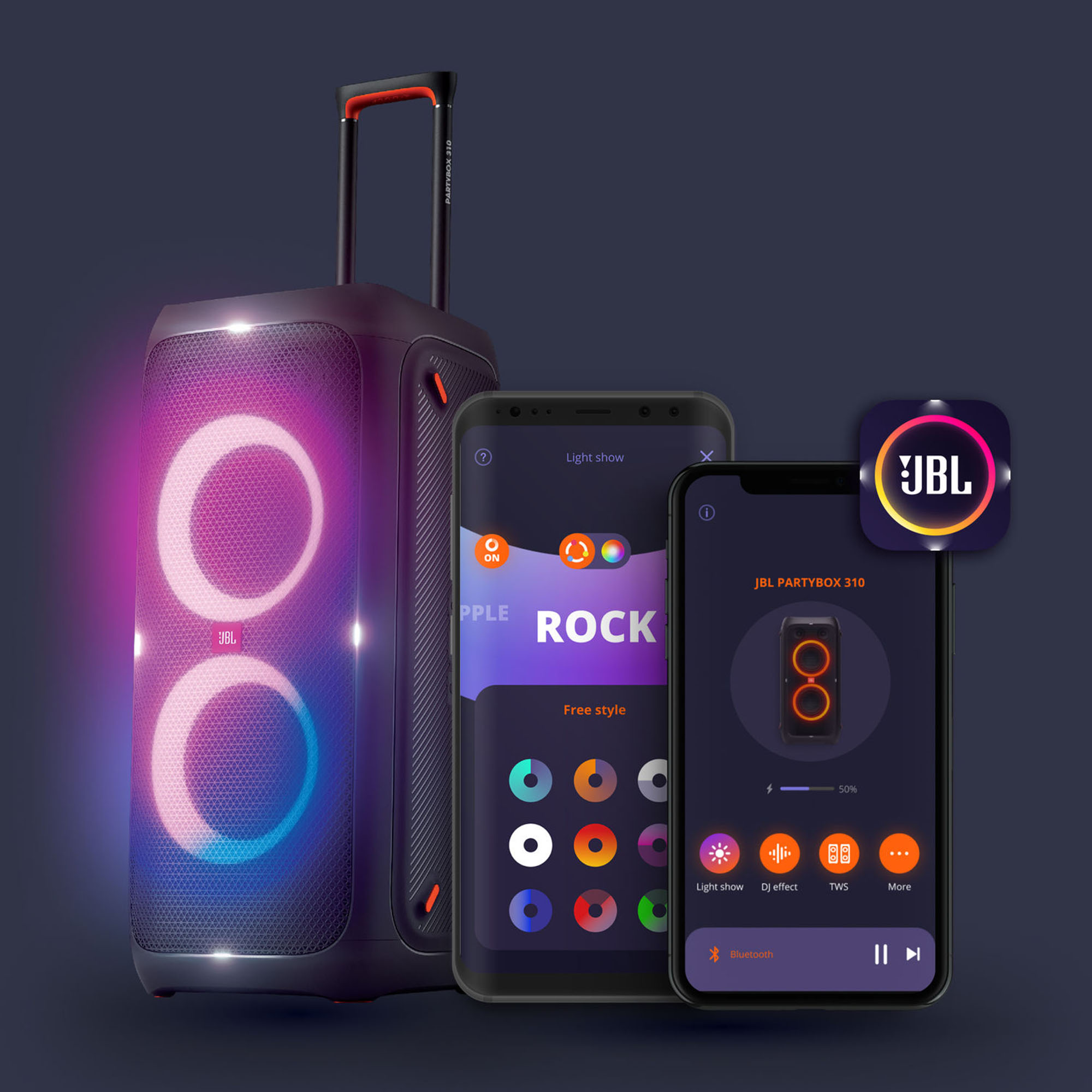 JBL Partybox 110 Siyah Taşınabilir Bluetooth Hoparlör
