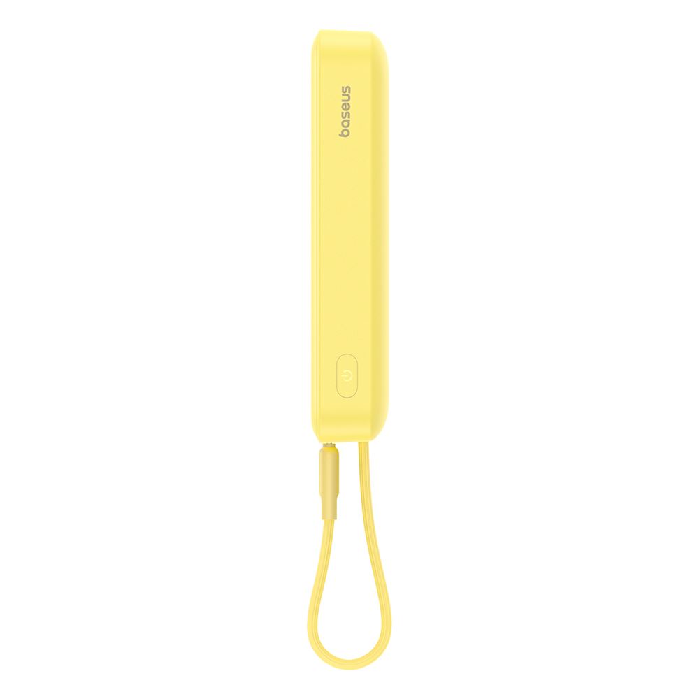 Baseus MagSafe Mini Sarı 10.000mAh Kablosuz Hızlı Şarj Powerbank 30W ...