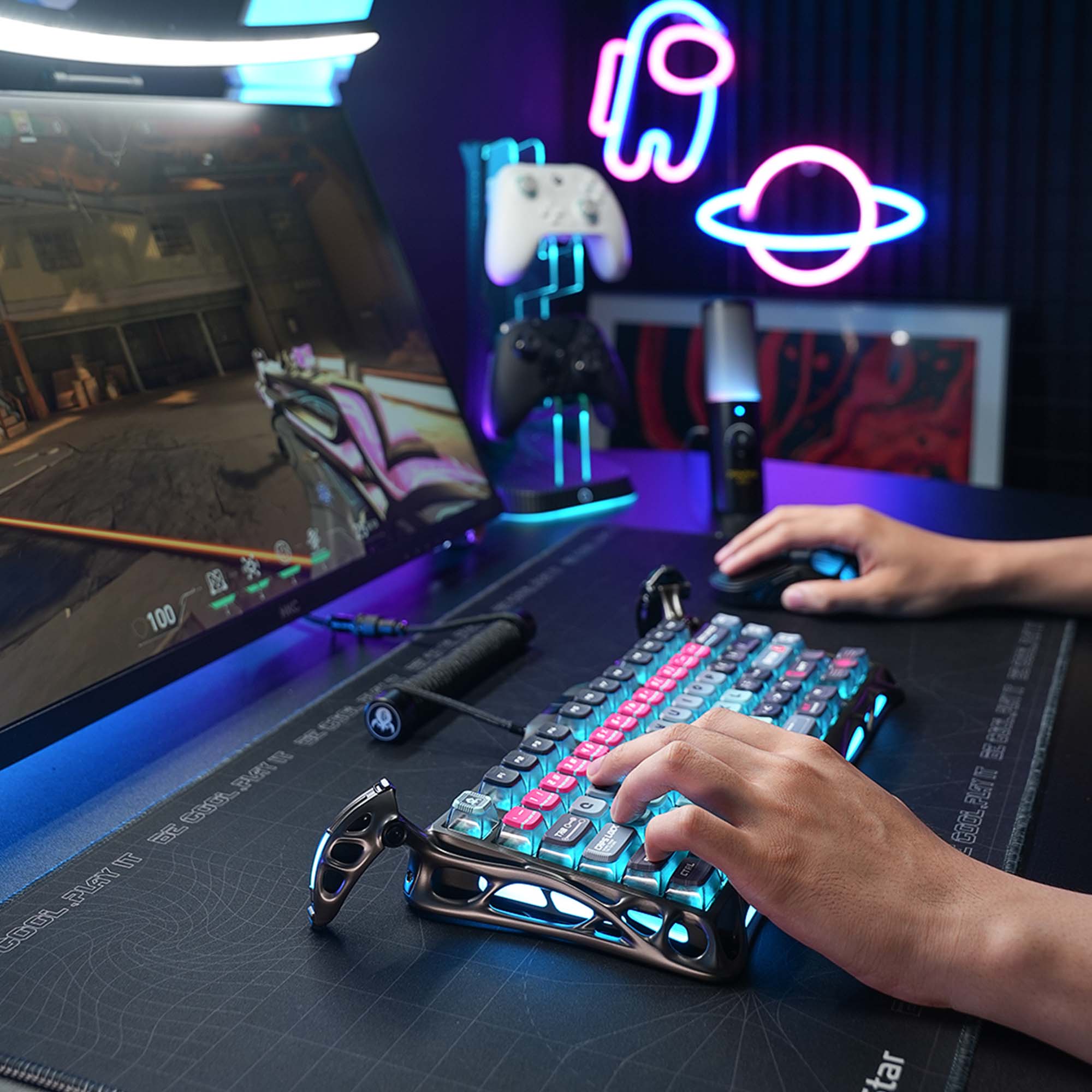 GravaStar Mercury V75 Pro Manyetik Switch Gaming Klavye, Kablolu ...