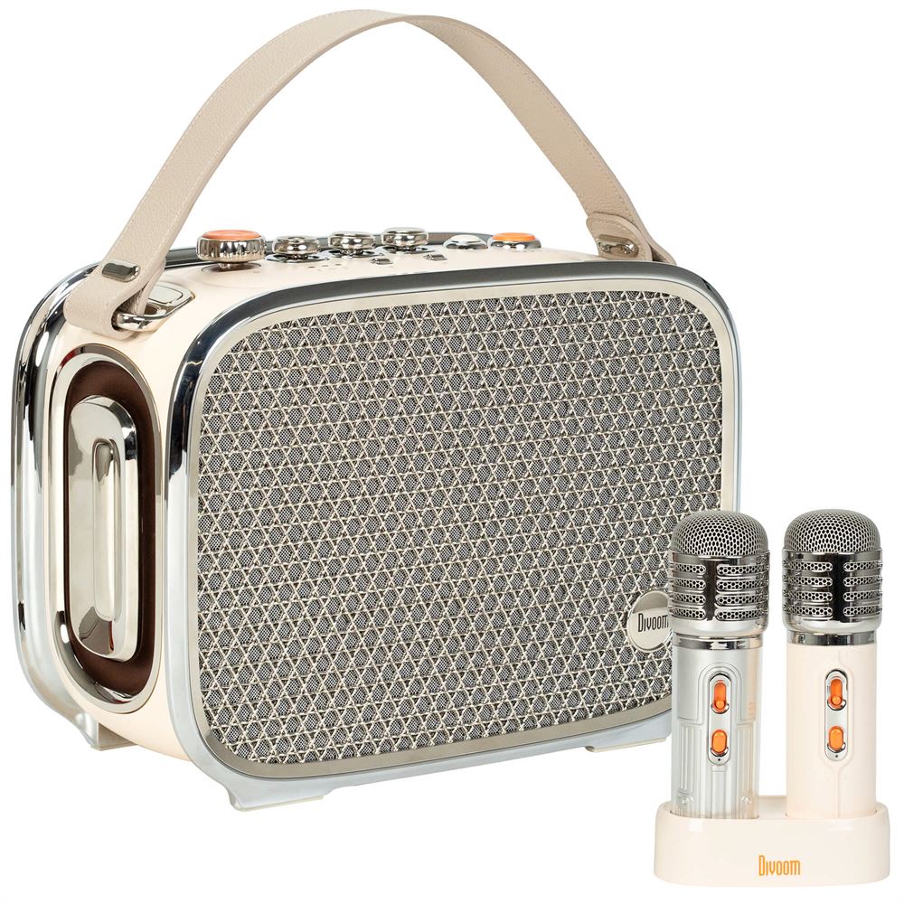 Divoom SongBird Ultra 100W Çift Mikrofonlu Karaoke Bluetooth Hoparlör ...